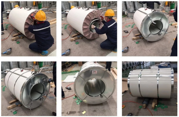 ASTM A525 A40 A60 G60 G90 Galvanized Steel Coil Regular Spangle Coating ...