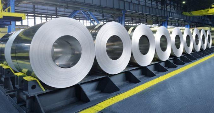 ASTM A525 A40 A60 G60 G90 Galvanized Steel Coil Regular Spangle Coating ...