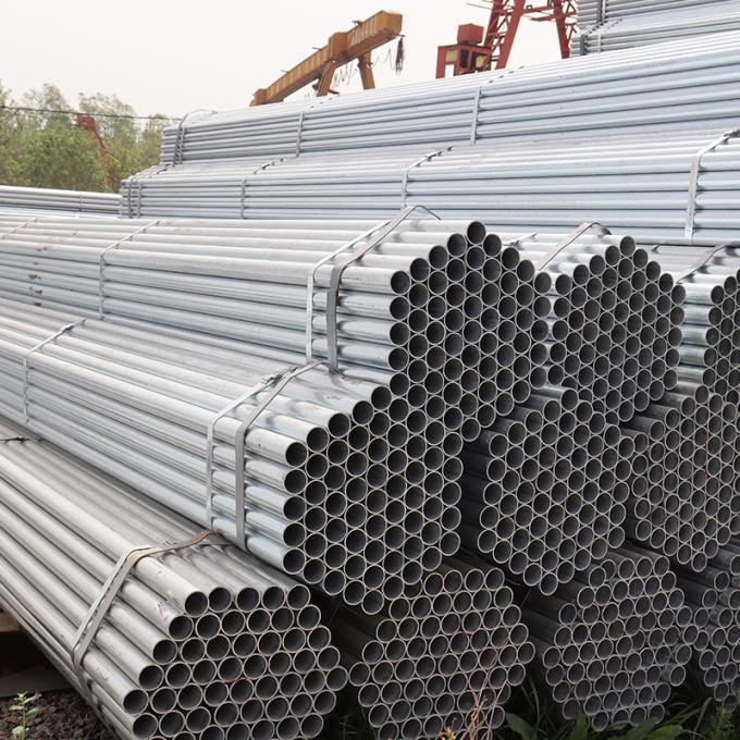 A044 Galvanized Steel Tube Seamless Round Deformed Pipe Gi Coated