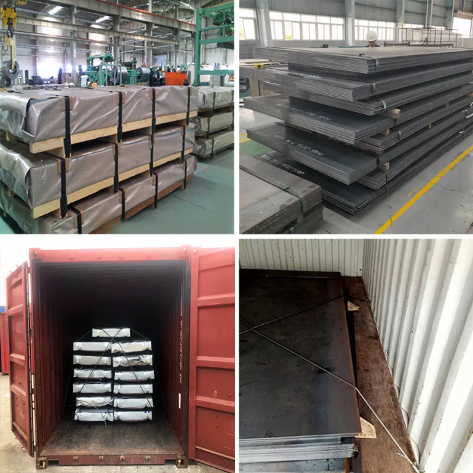 ASTM S275 Low Carbon Cold Rolled Steel Sheet S295 S355 Width 600 - 2000MM