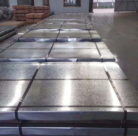 ASTM A563 Galvanized Metal Steel Sheet S350GD 0.5mm Z120g
